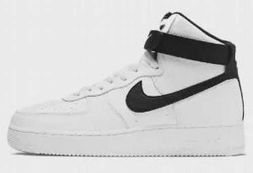 Кроссовки Nike Air Force 1 '07 High, белый/черный