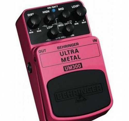 Педаль эффектов behringer UM300