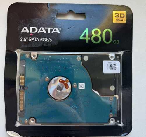 480 гб 2.5" SATA накопитель adata SU650
