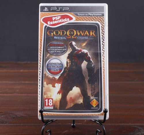 PSP God of War Призрак Спарты Ghost of Sparta RUS