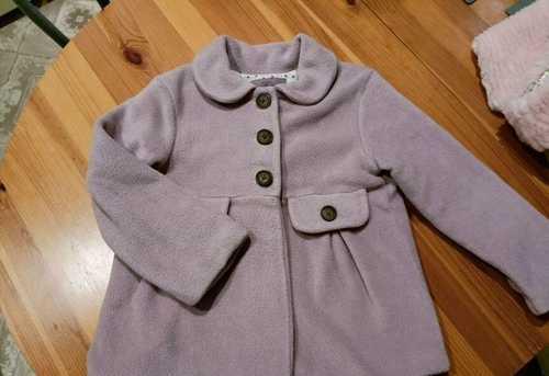 Пальто для девочки на 3 года