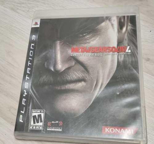 Metal gear solid 4 ps3