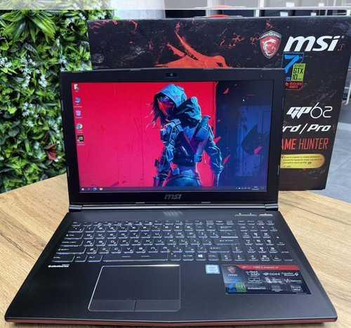 Игровой ноутбук MSI Leopard i7/1050TI