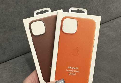 Защитный чехол Leather Case iPhone 14