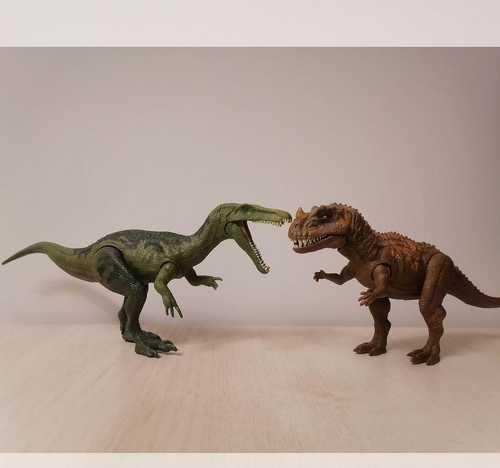 Динозавры jurassic world mattel