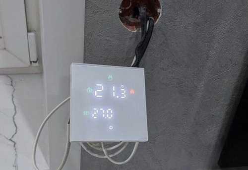 Умный терморегулятор для теплого пола WiFi