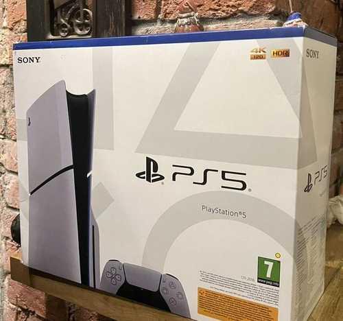 Sony PlayStation 5 slim 1tb с дисководом