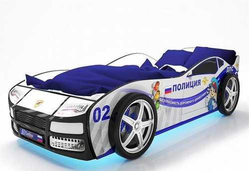Кровать-машина Турбо Полиция