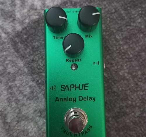 Saphue analog delay гитарная педаль