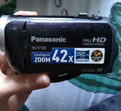 Видеокамера panasonic hc v100