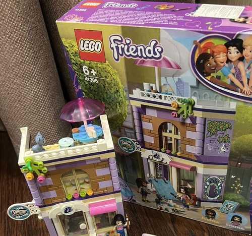 Lego friends художественная студия Эммы