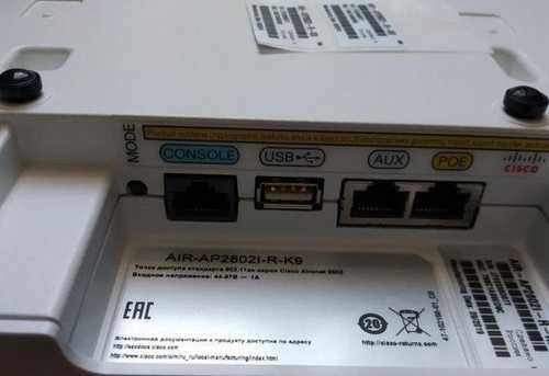 Точка доступа Cisco air ap-2802I-R-k9 /2602I,2702I