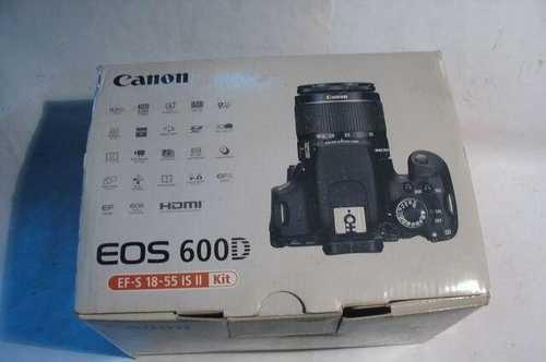 Коробка Canon 600d