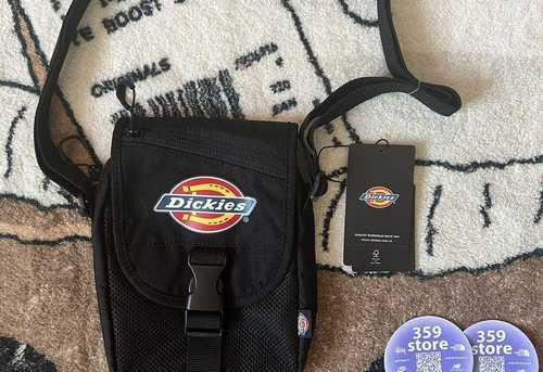 Барсетка Dickies Red Logo Чёрная
