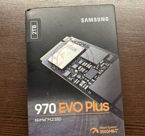 Жесткий диск 2 тб M2 Samsung EVO Plus 970