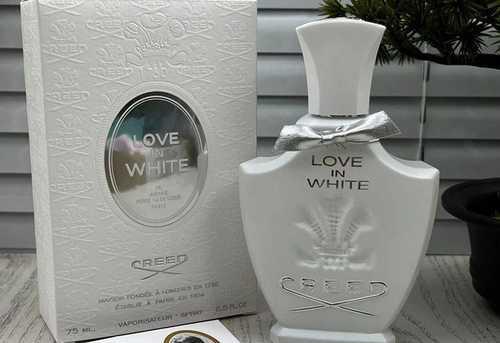 Creed love IN white