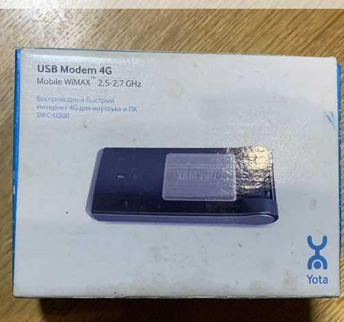 Usb модем 4g samsung SWC-U200 yota