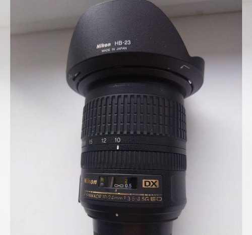 Nikon DX AF-S Nikkor 10-24mm 1:3.5-4.5G ED