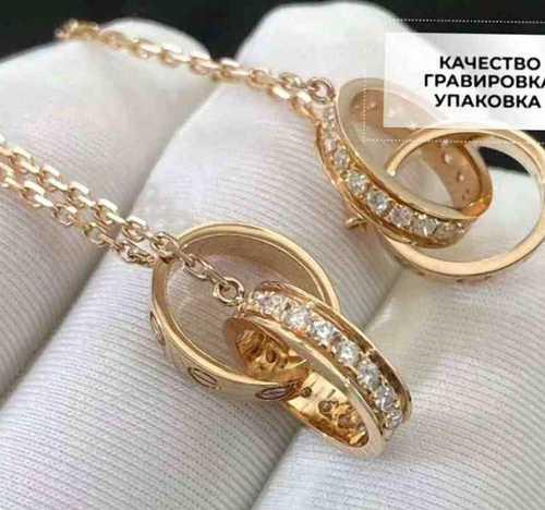 Колье с бриллиантами Cartier 0,27ct