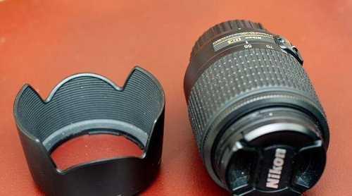 Nikon 55-200, насадка fish-eye на резьбу 58мм