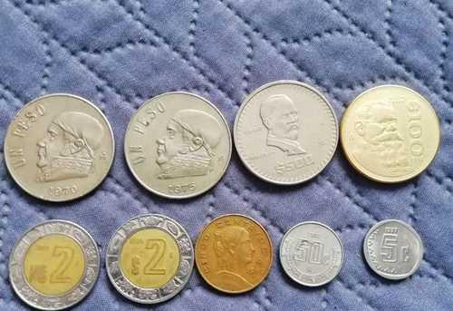 Монеты мексика