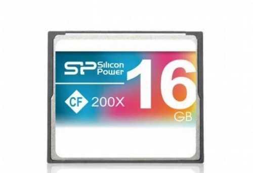 Карта памяти SP Silicon Power CF 200x 16 GB