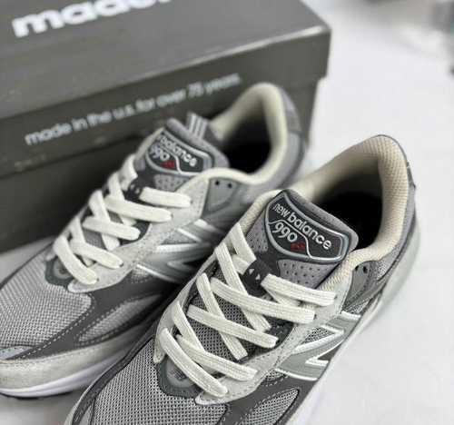 Кроссовки New Balance 990 серые мужские
