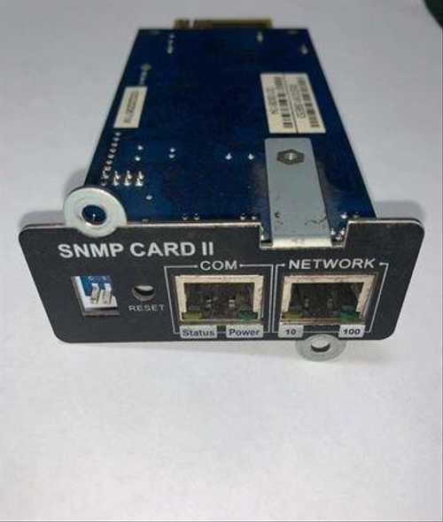 Плата управл. ибп Ippon snmp Card II 619-00001-02