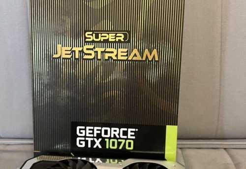 Видеокарта gtx 1070 8gb Palit Super jet stream