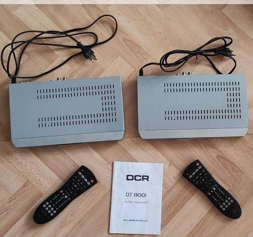 Спутниковый ресивер (2 шт) digiturk DCR dt8001