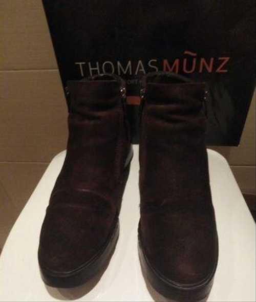 Ботинки зимние, полуботинки, ботильоны Thomas Mu
