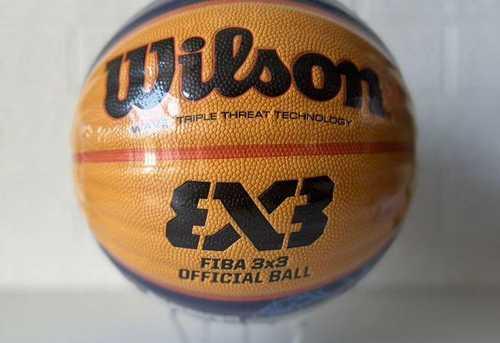 Баскетбольный мяч Wilson 3x3 Олимпиада Paris 2024