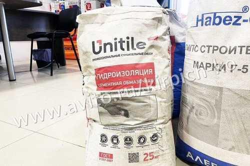 Гидроизоляция цементная обмазочная Unitile, 25 кг