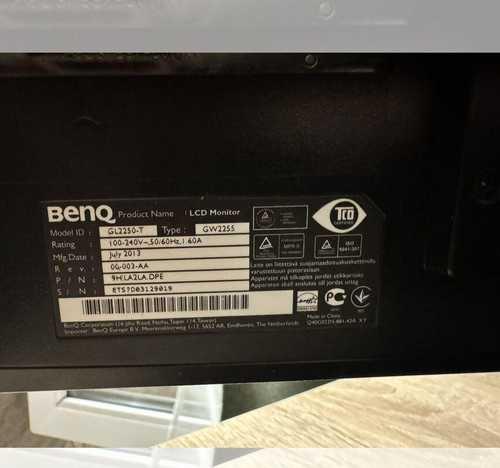 Монитор benq gw 2255