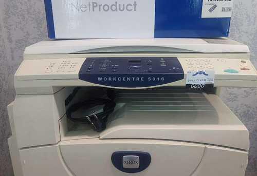 Мфу лазерное Xerox WorkCentre 5016, ч/б