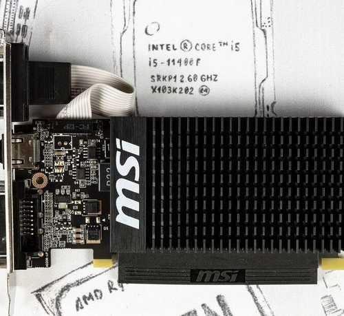 Видеокарта MSI GT 710 1Gb