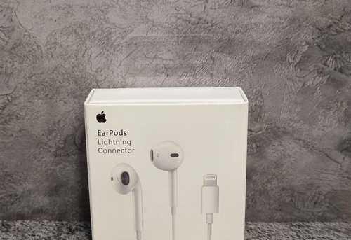 Проводные наушники apple earpods lightning