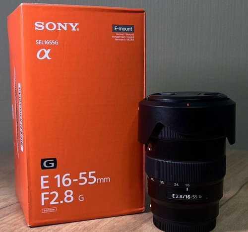 Объектив sony 16-55 f2.8 e-mount