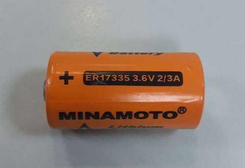 Батарейка Minamoto ER17335 3.6V 2/3A