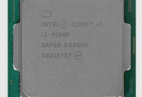 Процессор intel core i3 9100f + мать asus b365