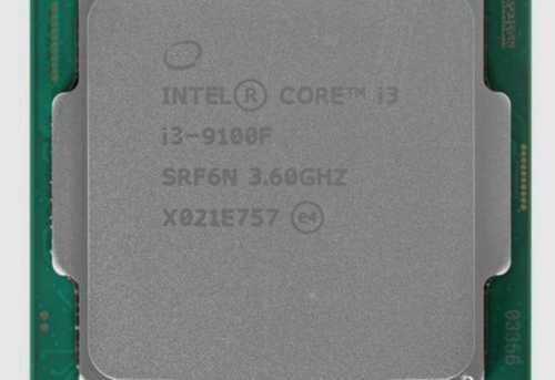 Процессор intel core i3 9100f + мать asus b365