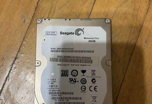 Жесткий диск seagate 250gb