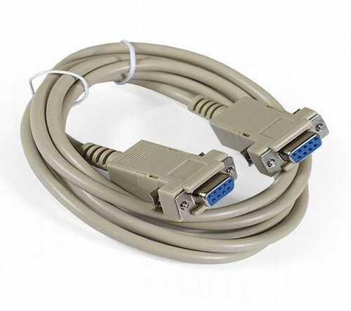 Нуль модемный COM кабель 1.8м GCR для кассы ресиве