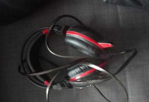 Наушники A4Tech Bloody G300 Red/Black