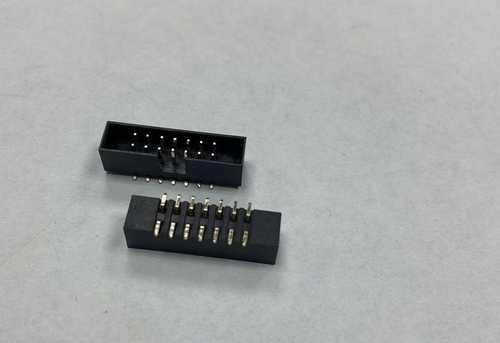 Разъем 14 пин 1.27mm Pitch 14 Pin SMT SMD IDC