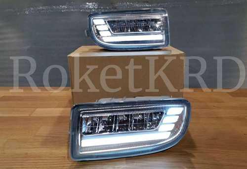 Туманки в бампер Toyota Land Cruiser 100 LED