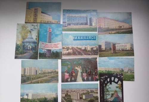 Нижнекамск, 12 цв. открыток 1981 года (42 года)