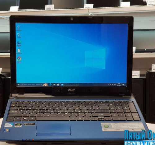 Ноутбук Acer 15, Pentium B940, RAM 6Gb, GT 540M 1G