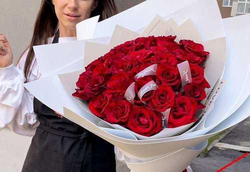 Букет Премиум розы с бесплатной доставкой