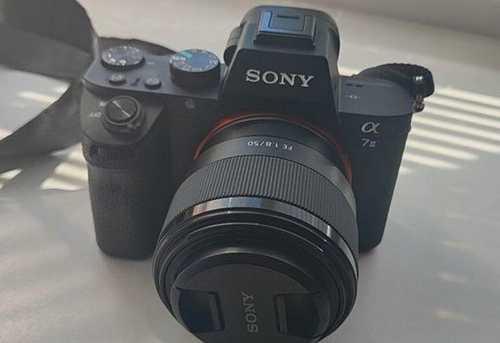 Фотоаппарат Sony a7 ii + объектив 50 mm 1.8